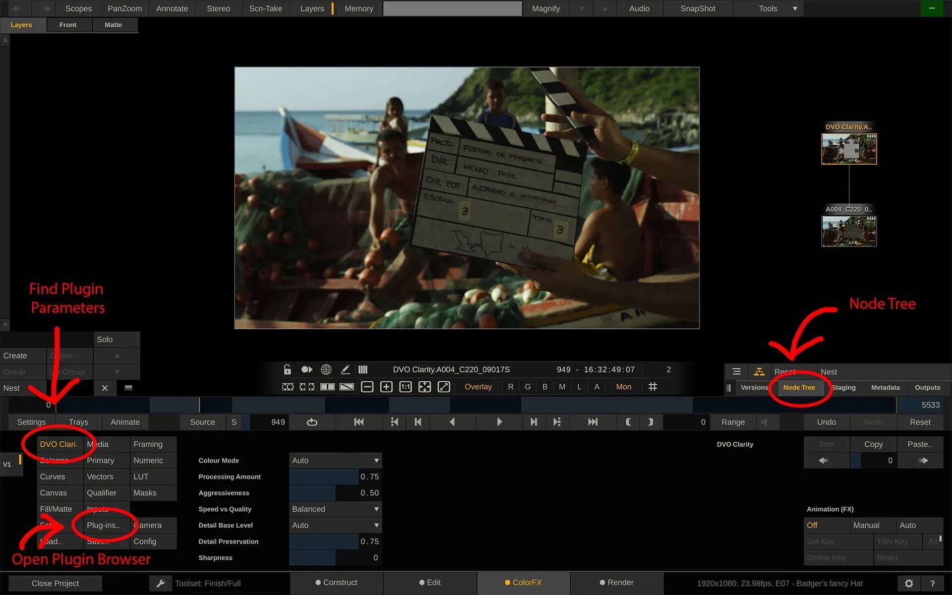 Get The Best From Filmworkz DVOs in Assimilate Scratch