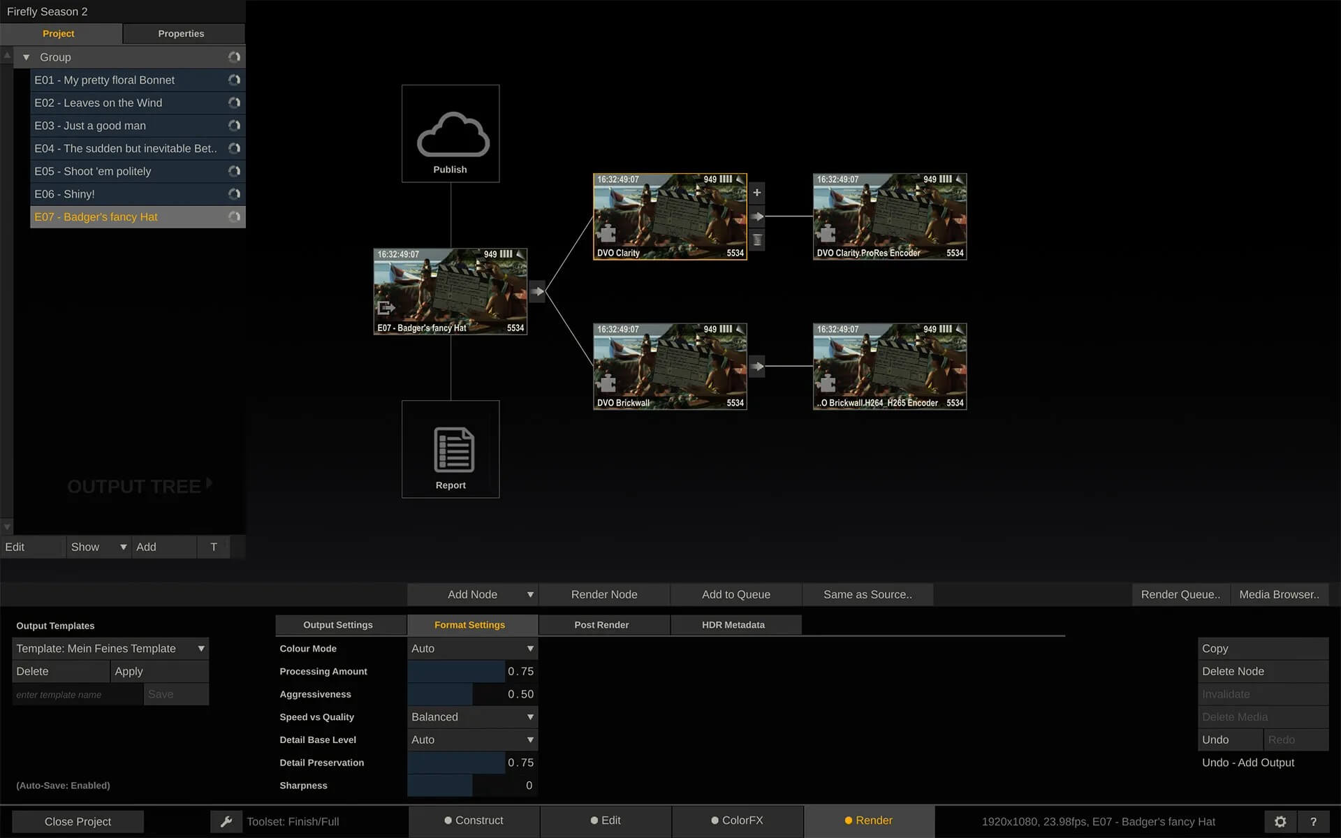 Get The Best From Filmworkz DVOs in Assimilate Scratch